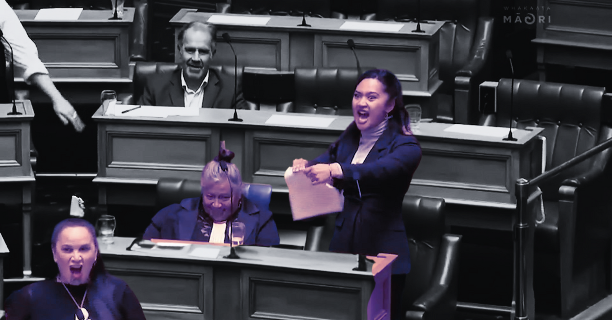 Māori MPs Fight Back Against the Māori Treaty Principles Bill With a ...