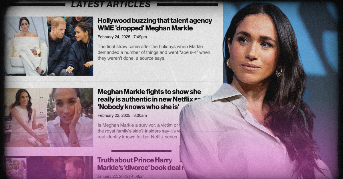 WME Hasn’t Dropped Meghan Markle - Feminegra