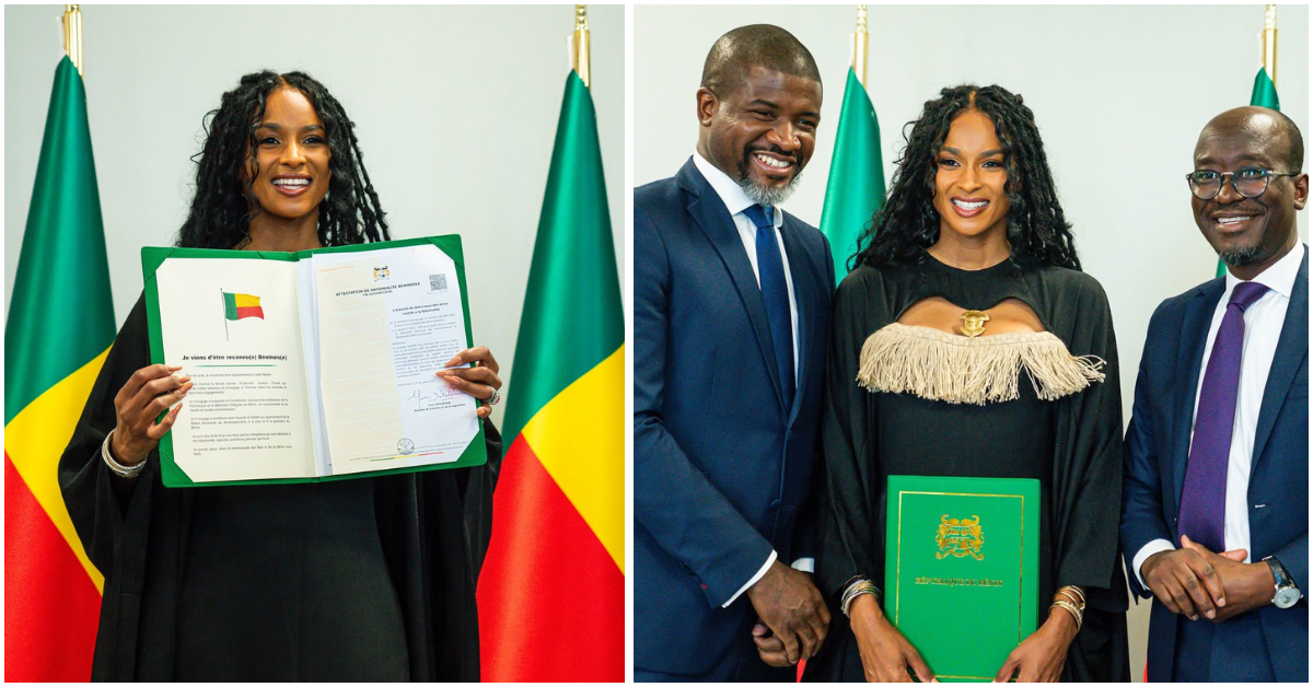 Ciara Receives Benin Citizenship After Tracing Her Ancestral Roots ...