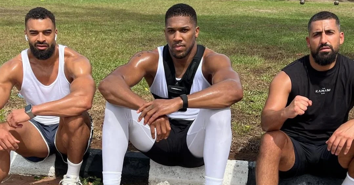 Anthony Joshua Leaves Hospital and Honors Friends Lost in Car Crash ...