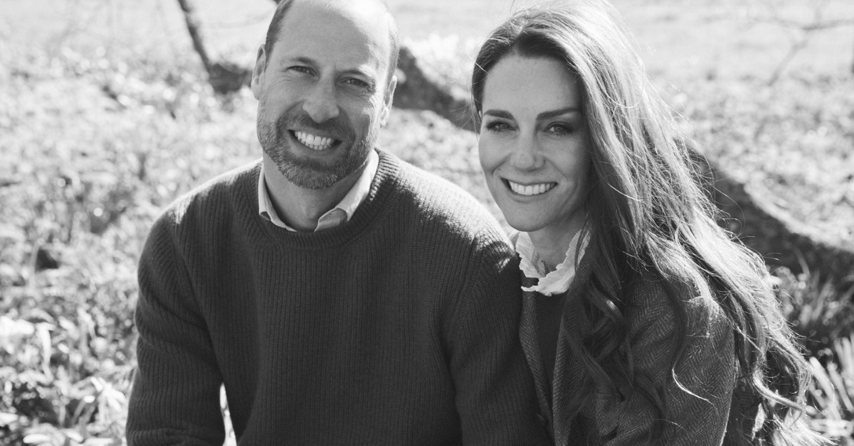 Prince William and Kate Middleton Share Smiling Valentine Photo as ...